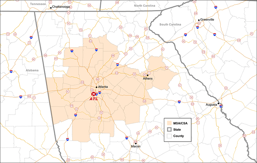 Atlanta: Aviation and Increasing Employment in Two Major Industry ...