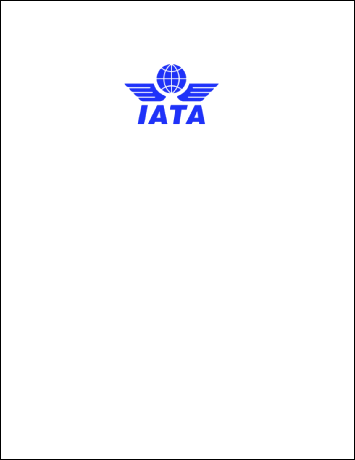 IATA Unit Load Device Regulations – Airside Planning, Design ...