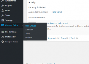 field-groups – Process Documentation